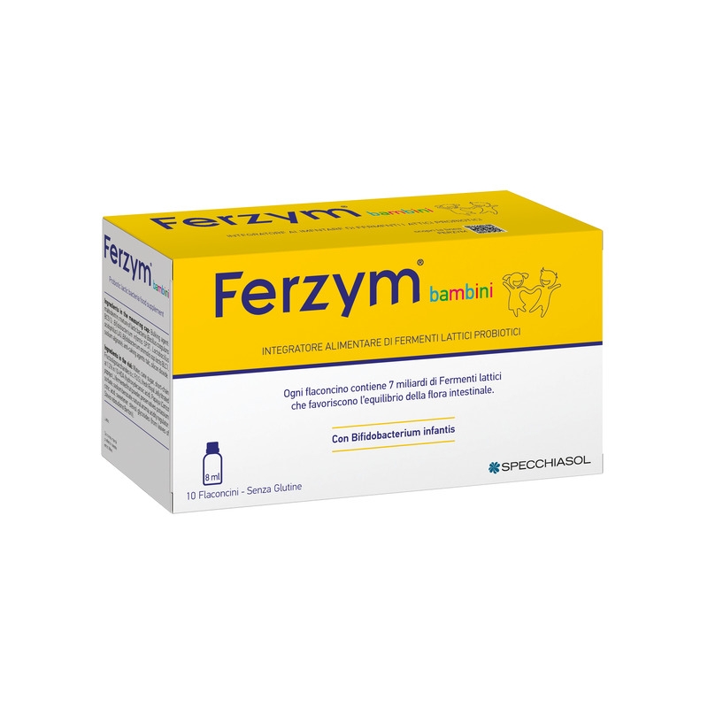 Ferzym Plus Junior - 10 viales/8 ml. Sin gluten.