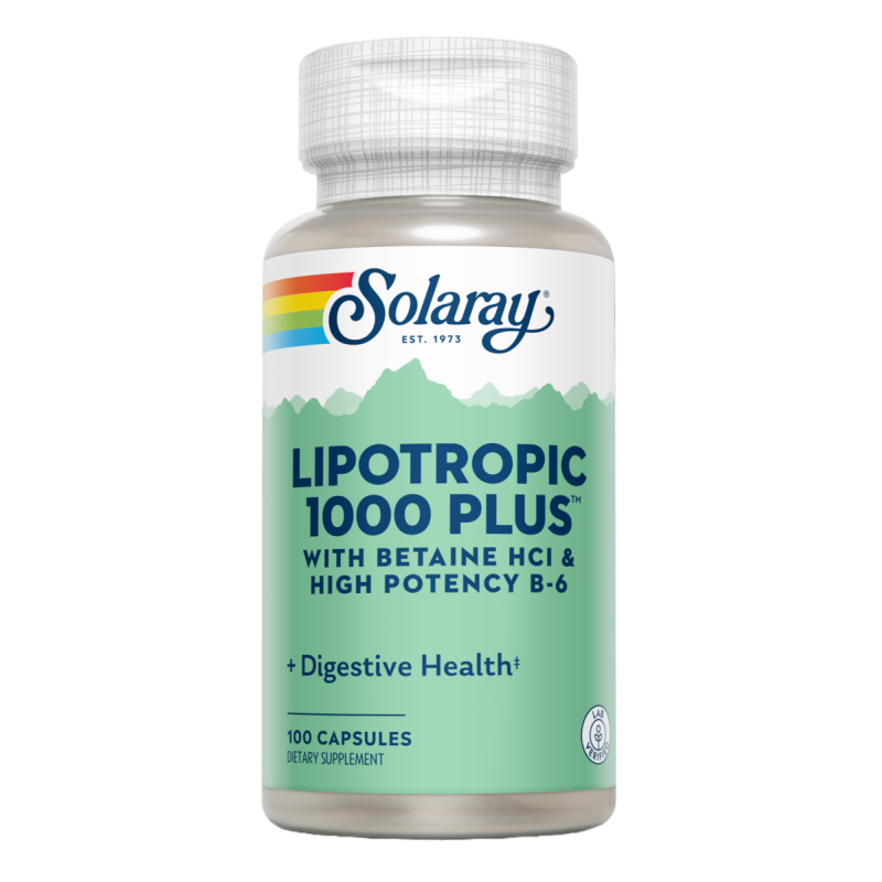 Lipotropic 1000 Plus wiht Betaine HCl & Vit.B6- 100 cápsulas